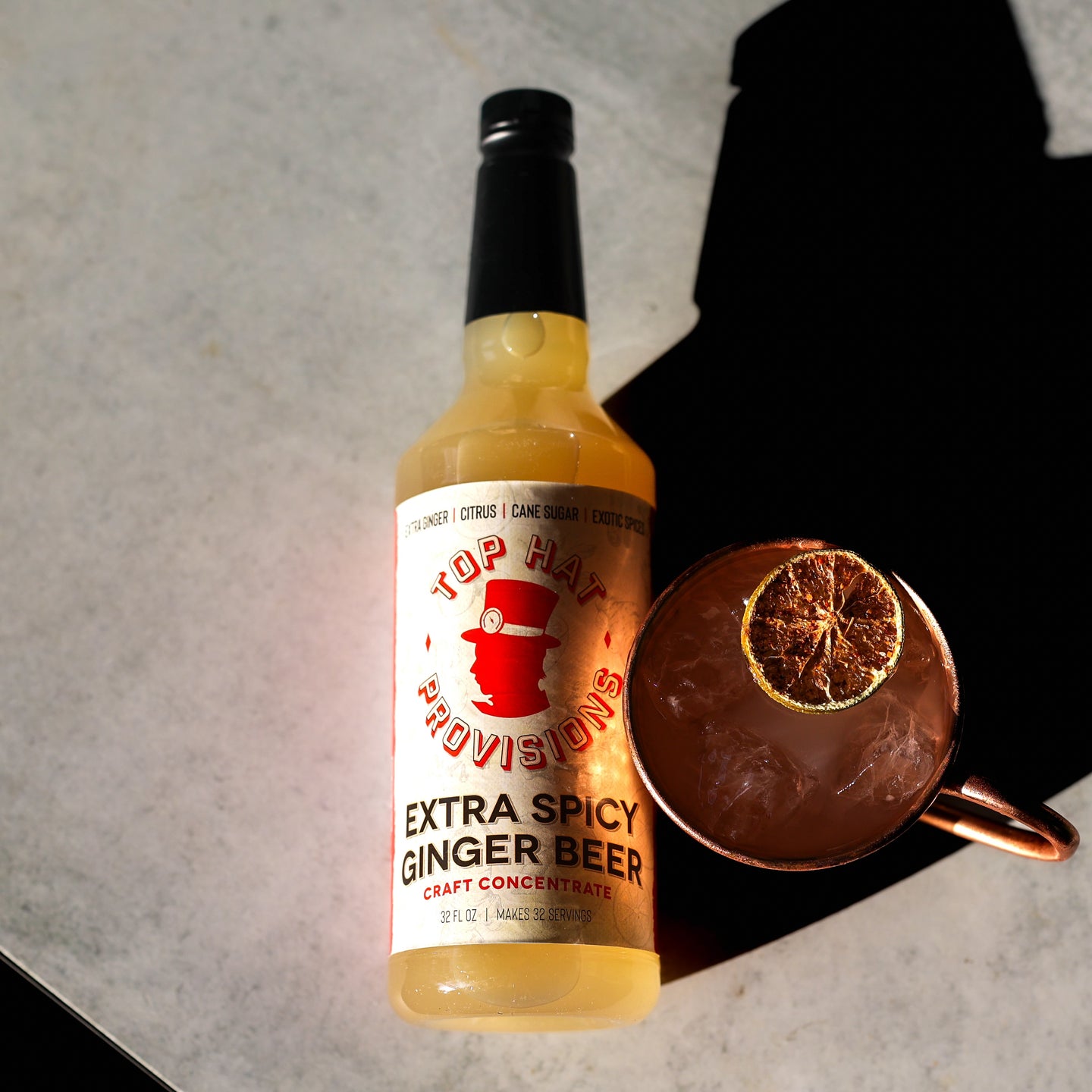 Extra Spicy Ginger Beer Syrup