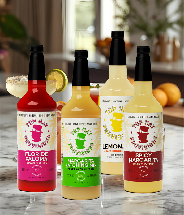 Premium Soda Mixers, Craft Syrups, Cocktail Mixers & More
