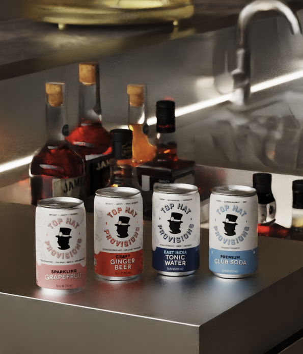 Premium Soda Mixers, Craft Syrups, Cocktail Mixers & More