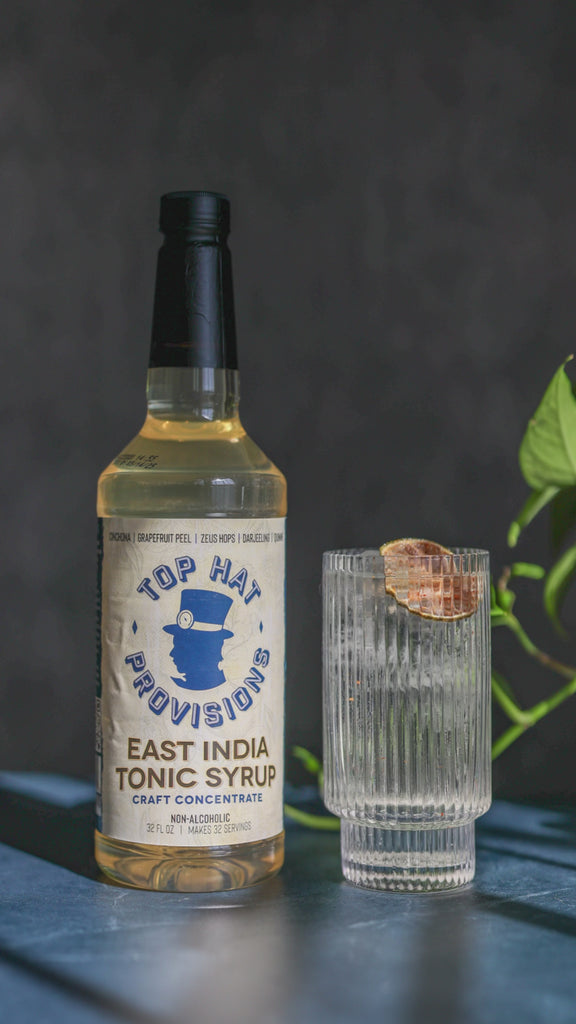 Top Hat East India Tonic Water Syrup & 5x Quinine Concentrate